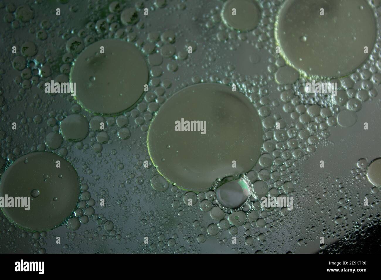 Closeup of solid surface with bubbly circles in dark gray color Stock ...