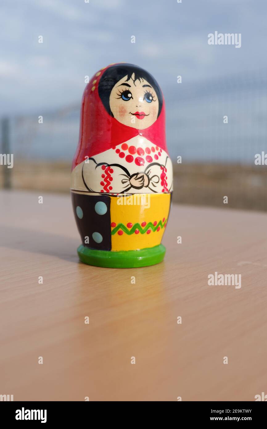 Traditional Matryoshka Doll Outdoor Stock Photo - Alamy