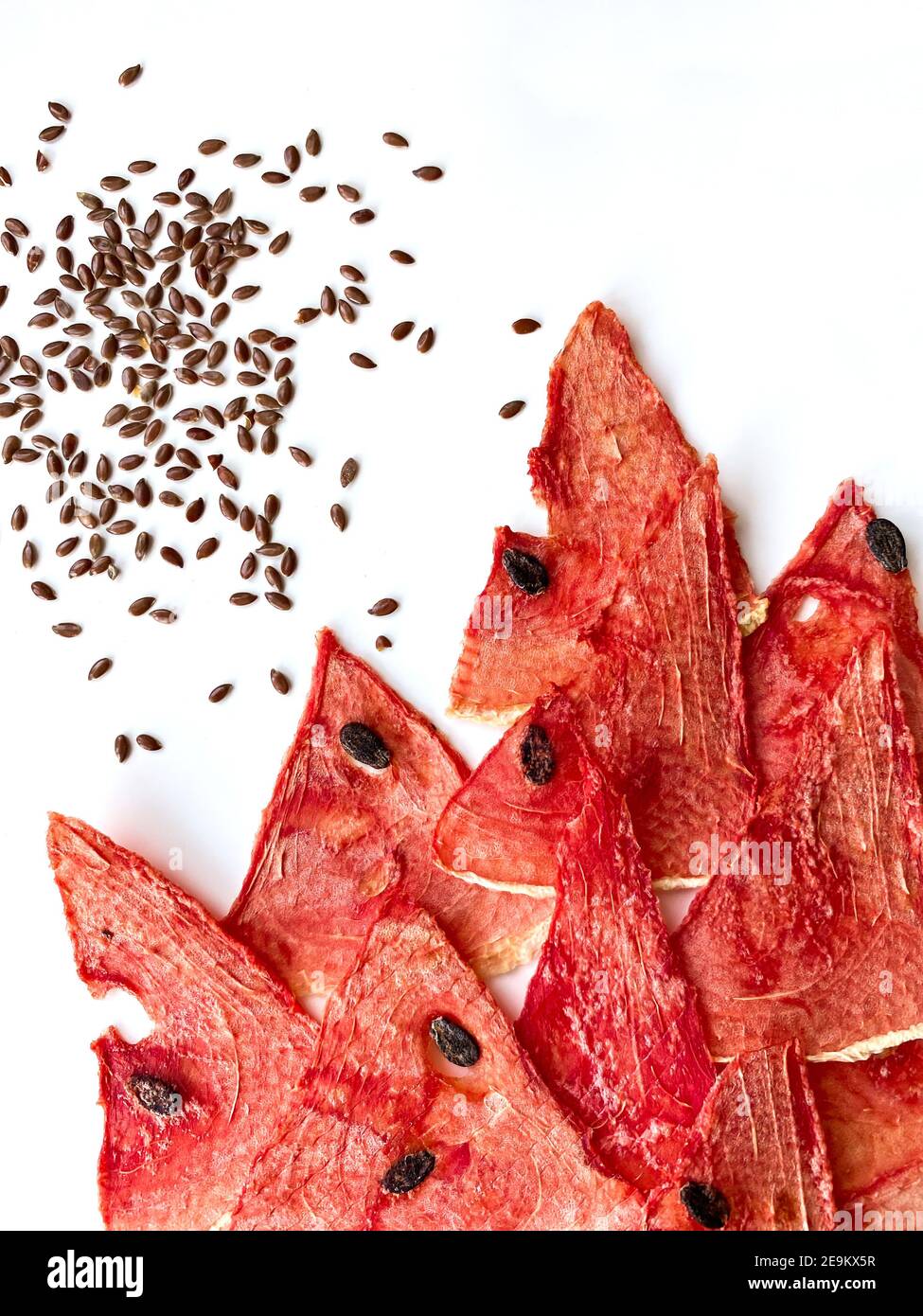 Dried watermelon and melon chips homemade sweet healthy dessert ...