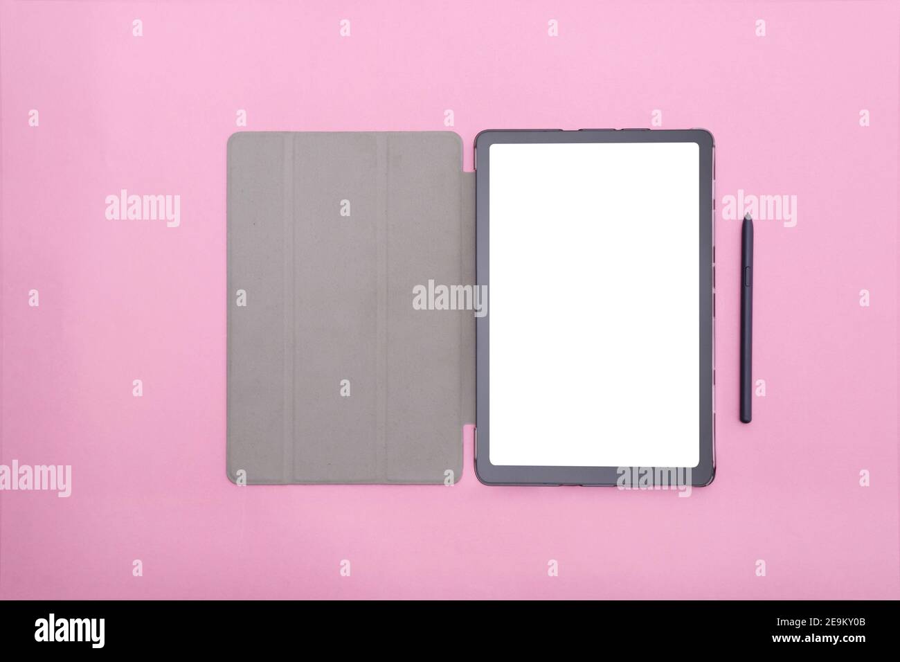 Pink tablet cover hi-res stock photography and images - Alamy