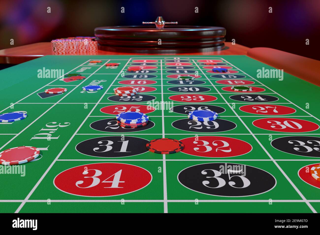 Roulette wheel horizontal hi-res stock photography and images - Alamy