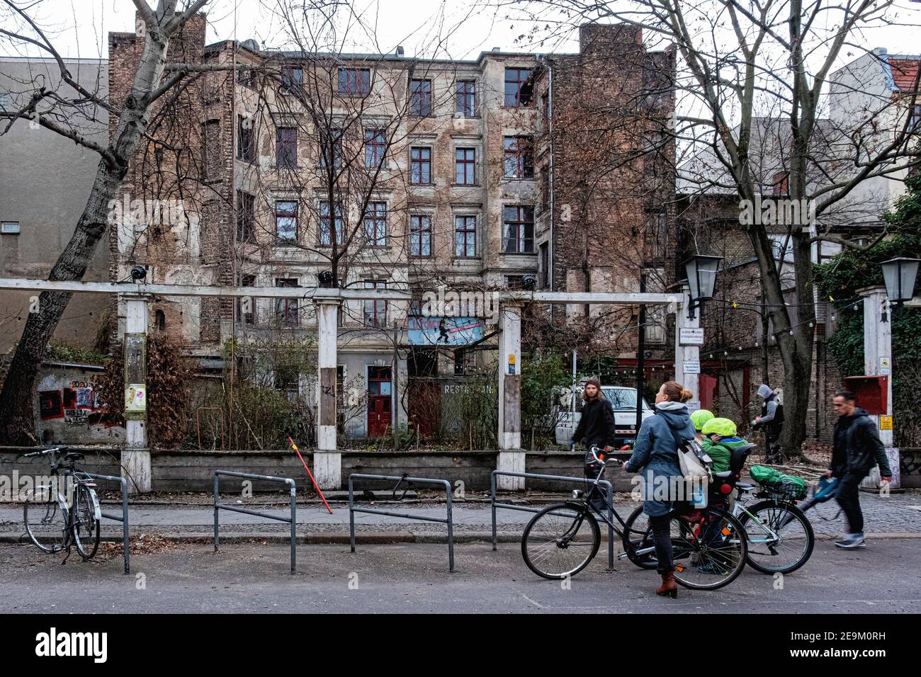 Berlin, Mitte,Auguststrasse.Clärchens Ballhaus Ballroom, famous ...
