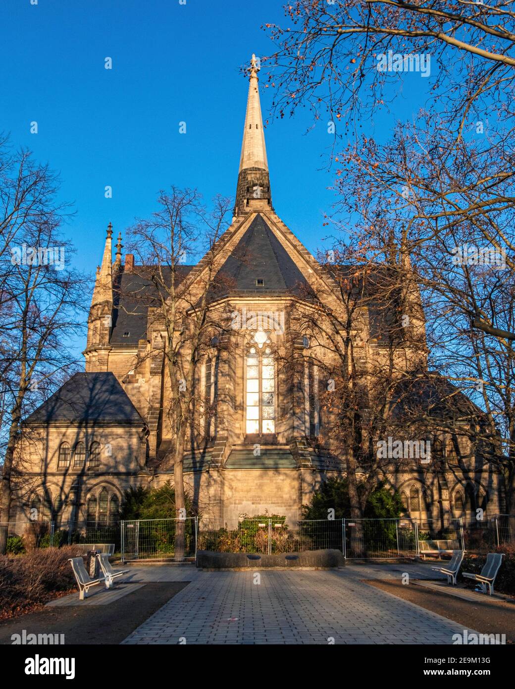 St. Sebastian Catholic Church is a neo-Gothic parish church built 1890 ...