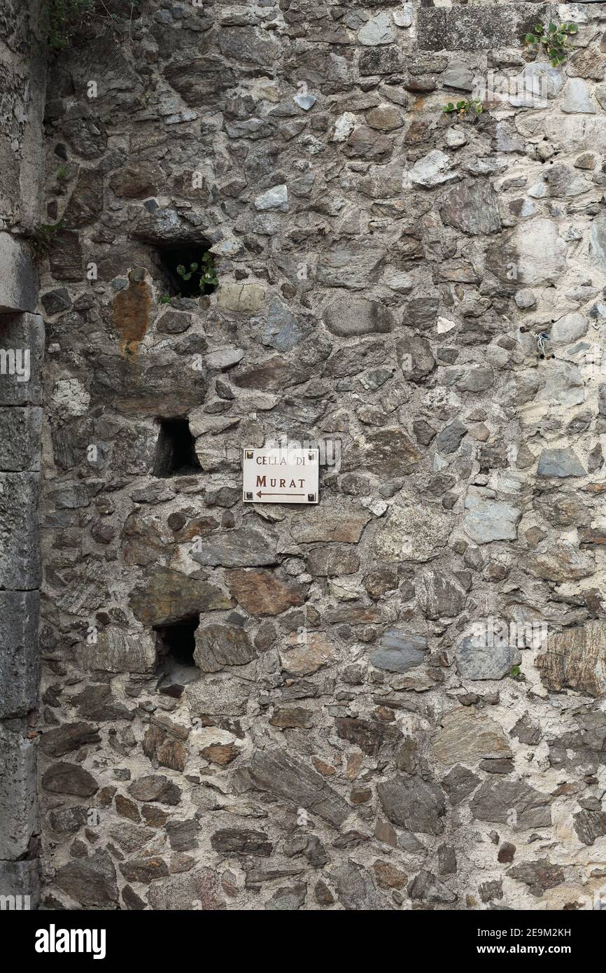 Murat castle where Murat, King of Naples and brother-in-law of Napoleon ...