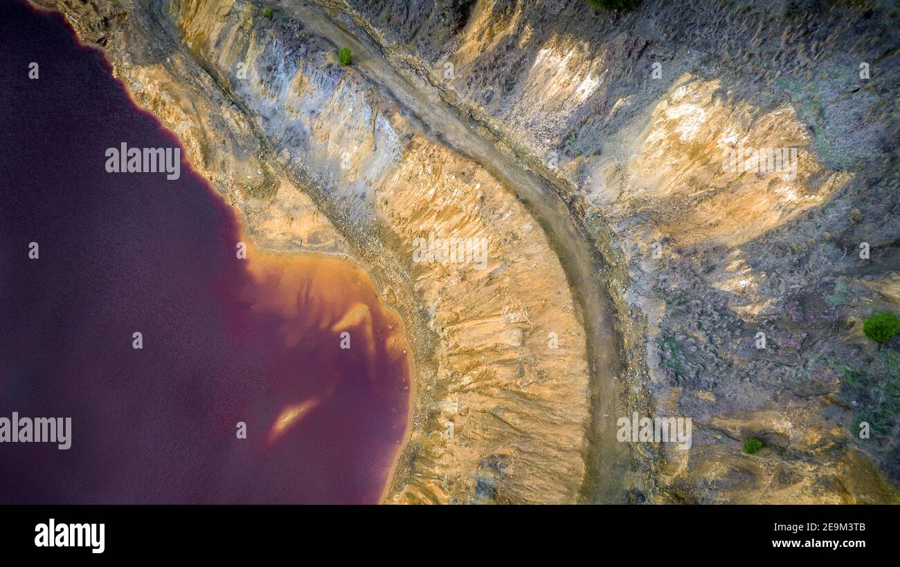 Mitsero red lake hi-res stock photography and images - Alamy
