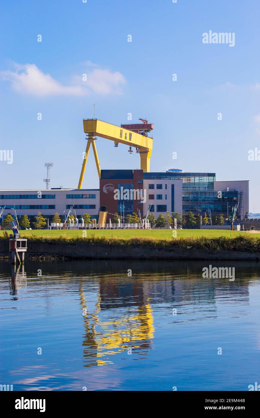 United Kingdom, Northern Ireland, Belfast, Titanic Quarter, Harland and ...