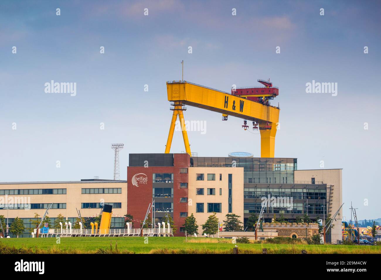 United Kingdom, Northern Ireland, Belfast, Titanic Quarter, Harland and ...