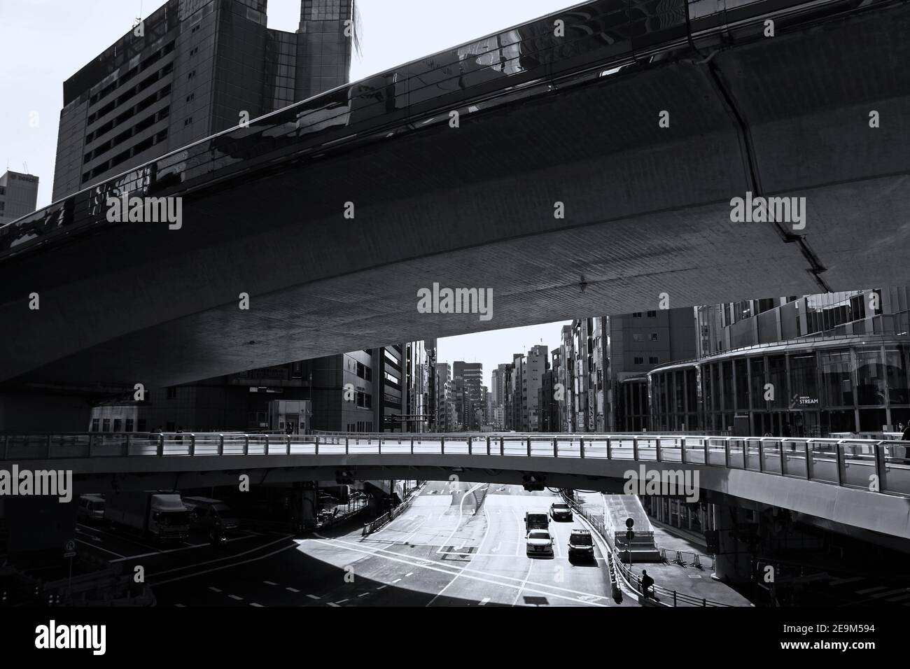 Shibuya street view Stock Photo - Alamy