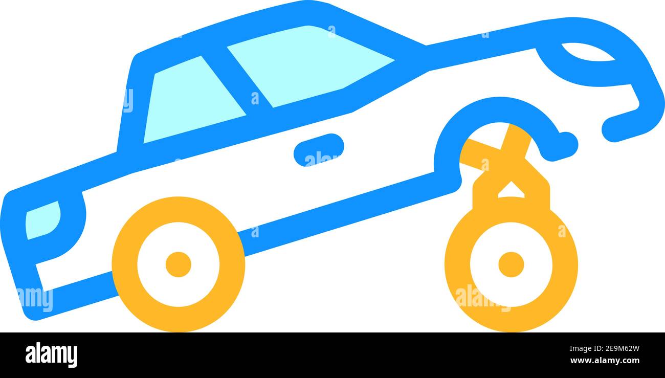 car rapper color icon vector illustration flat Stock Vector Image & Art ...