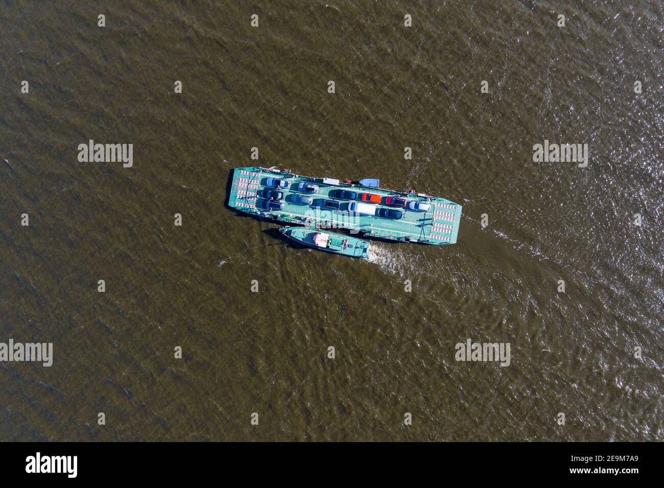 Transporting aerial view hi-res stock photography and images - Alamy