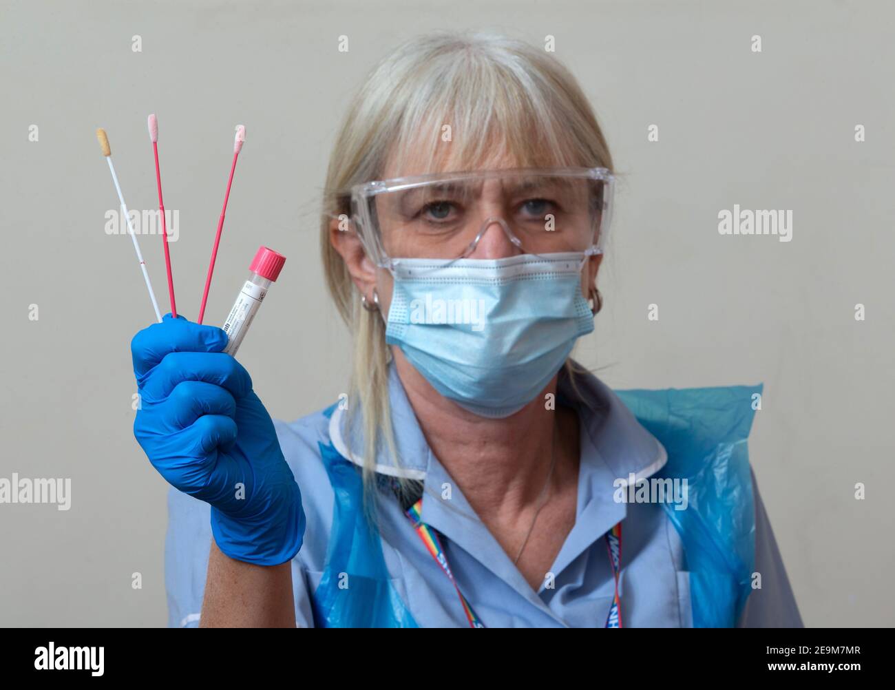 Swabs and container as part of the Innova Sars-CoV-2 Antigen Rapid ...