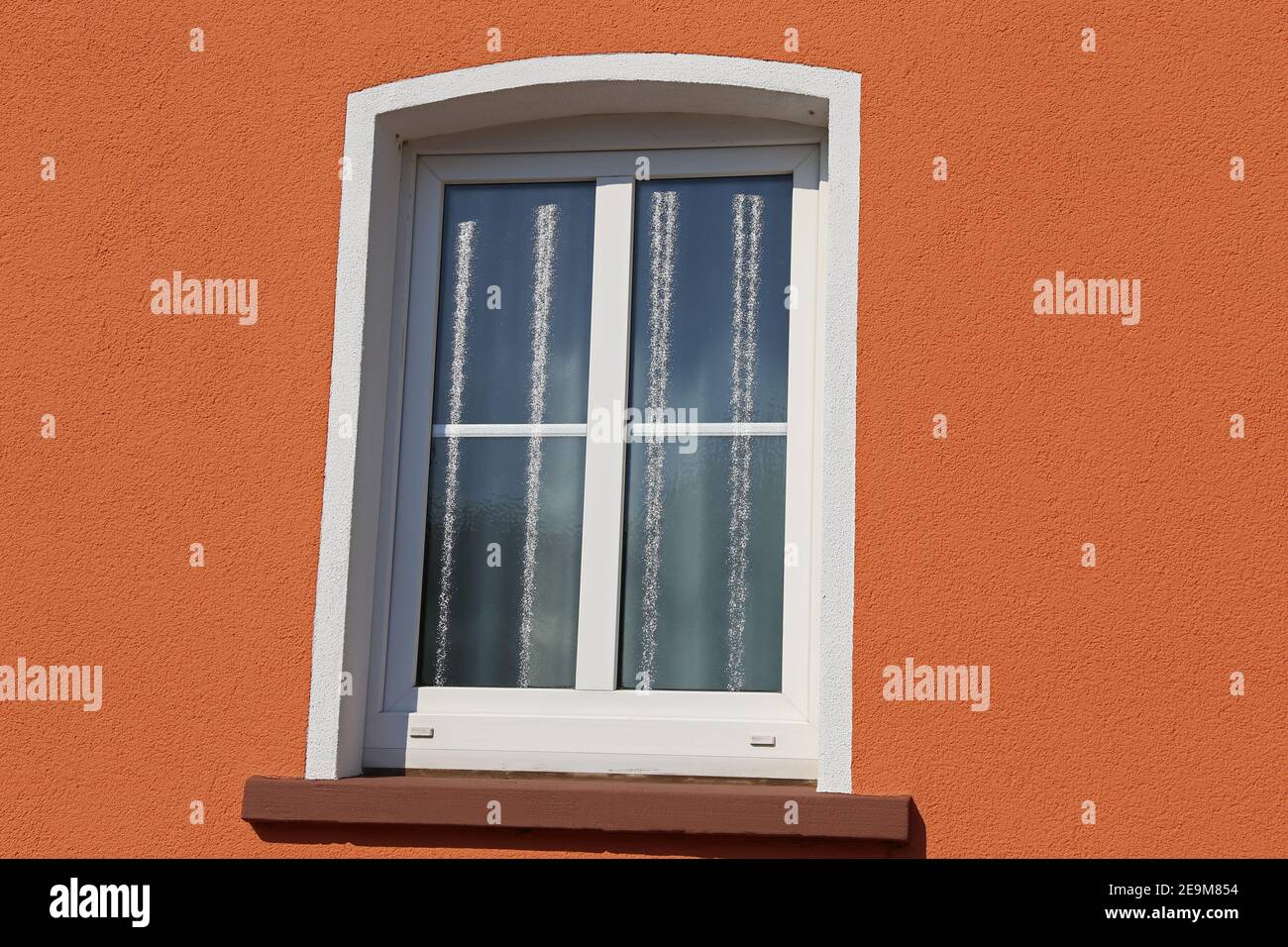 New white window with muntin bars Stock Photo - Alamy