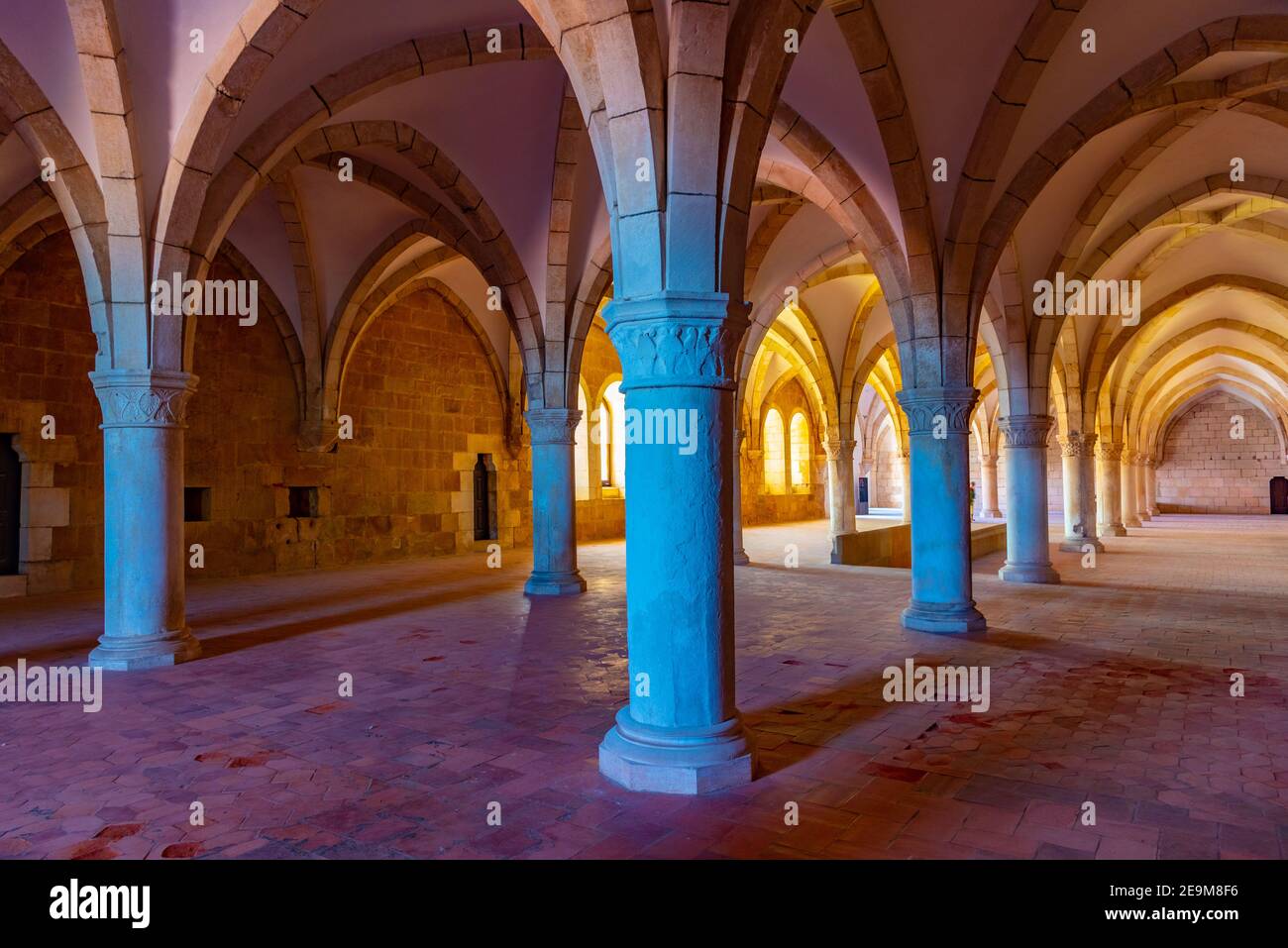 Statues inside santa maria abbey hi-res stock photography and images ...