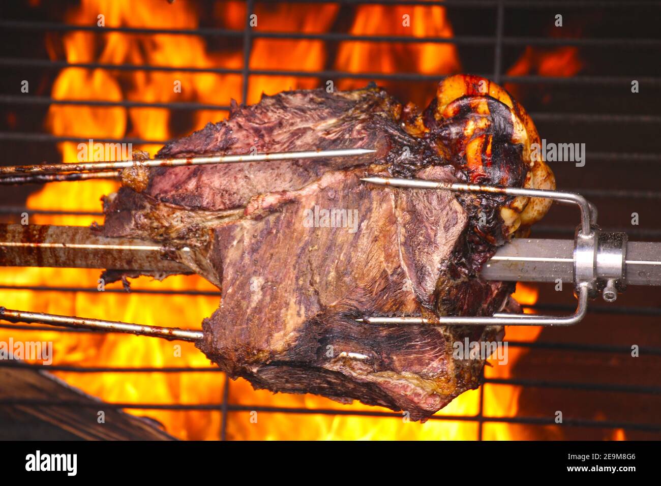 Pig medieval spit hi-res stock photography and images - Alamy