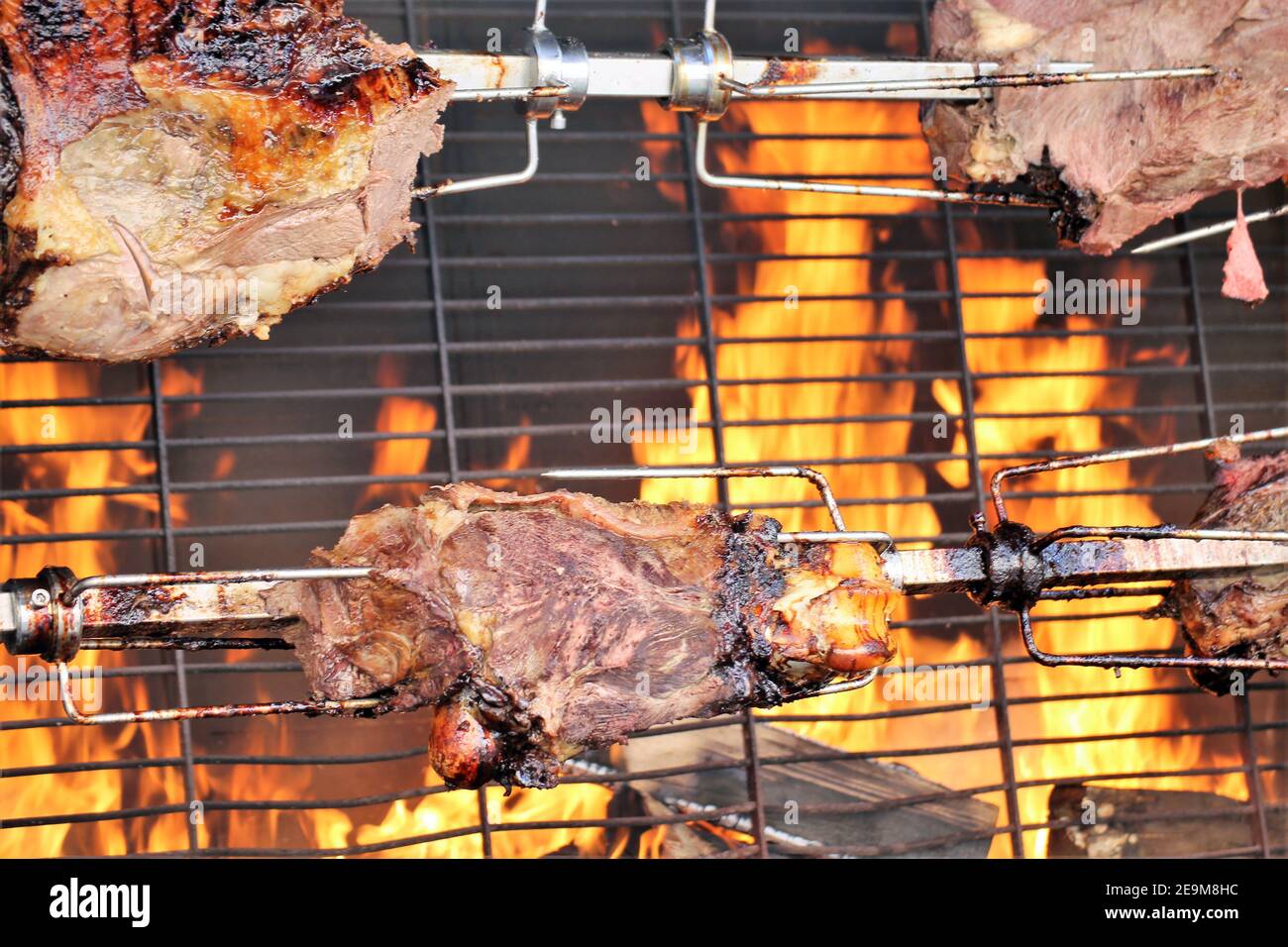 Pig medieval spit hi-res stock photography and images - Alamy