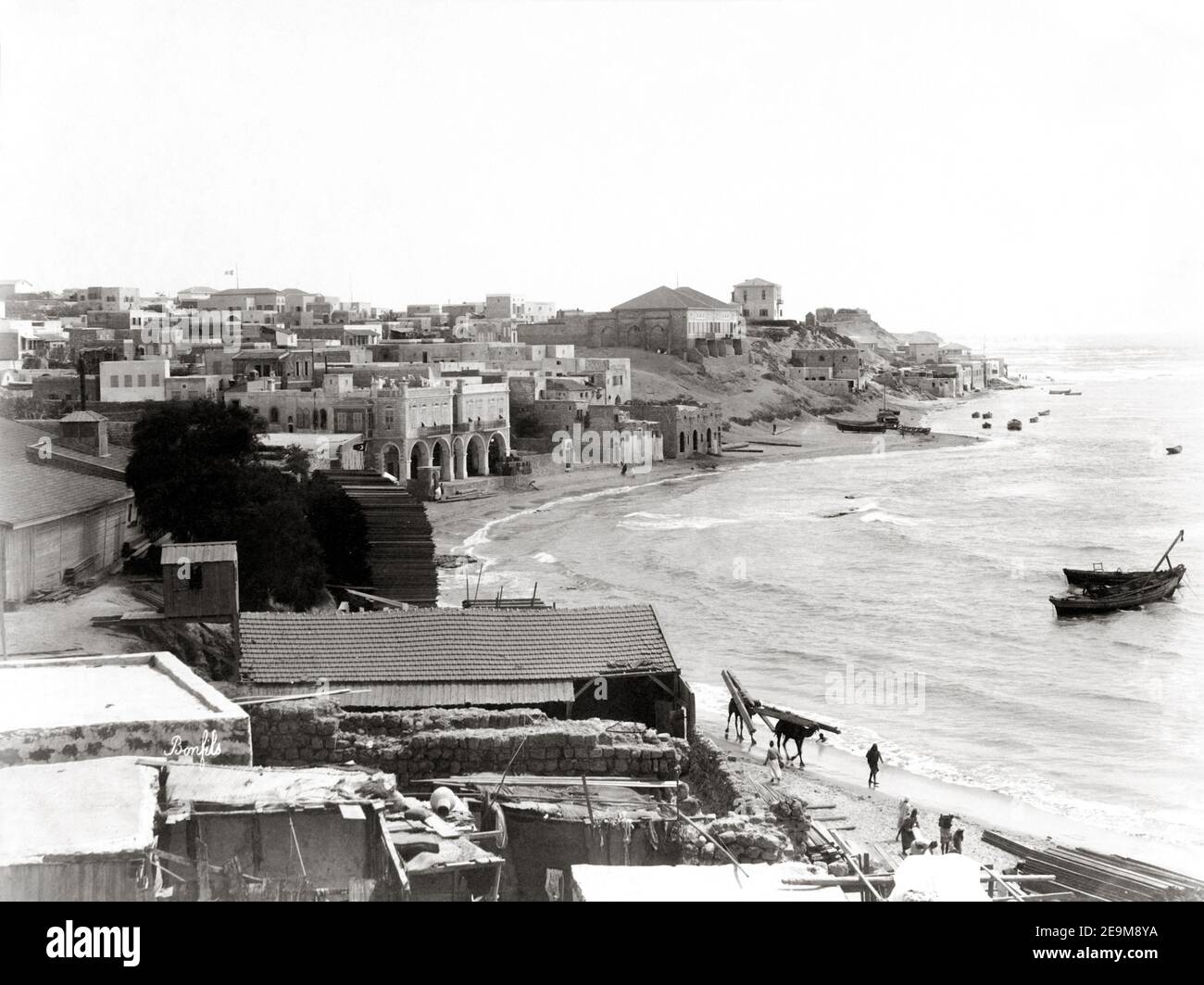 Late 19th century photograph - Jaffa, Tel Aviv, Palestine, modern ...