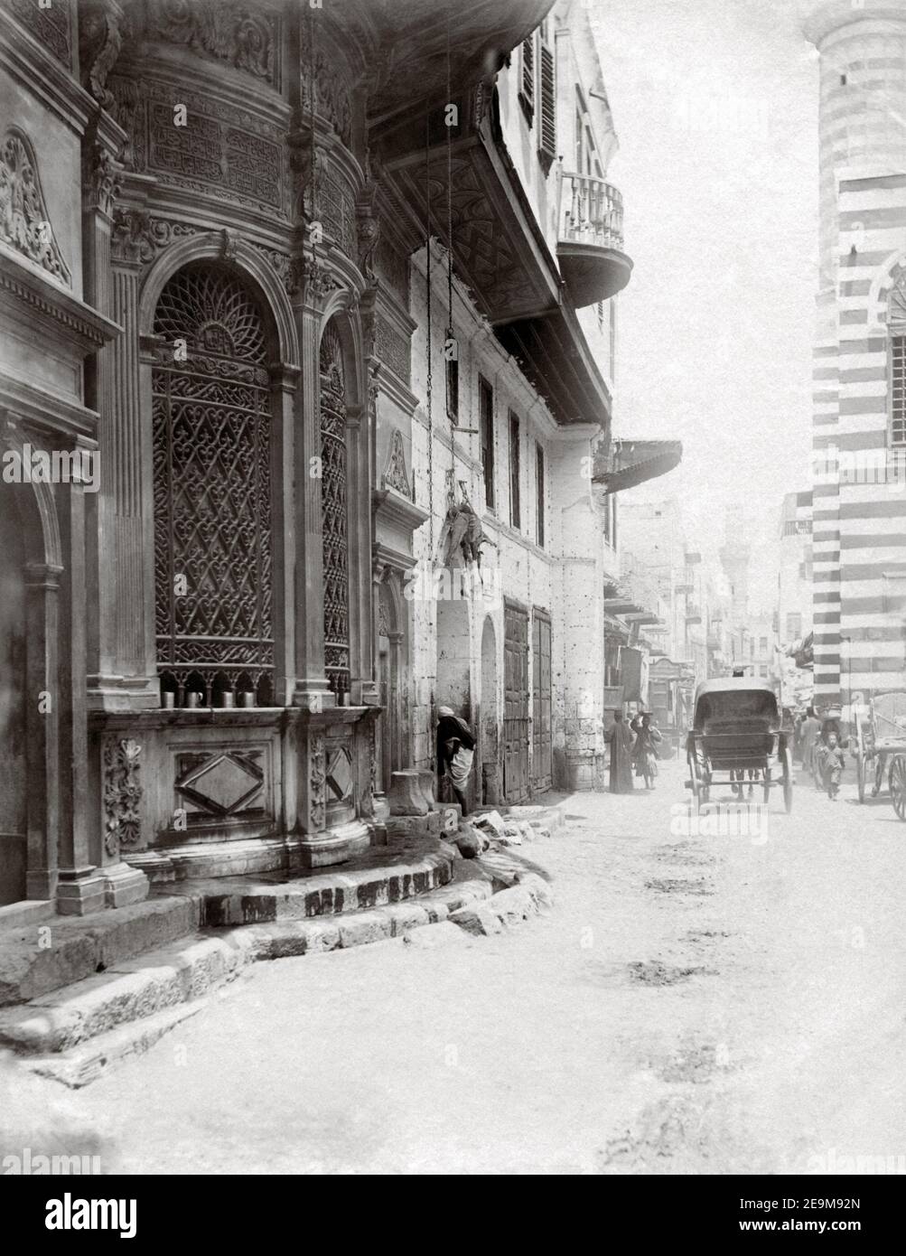 Late 19th century photograph - Street in Constantinople Istanbul ...