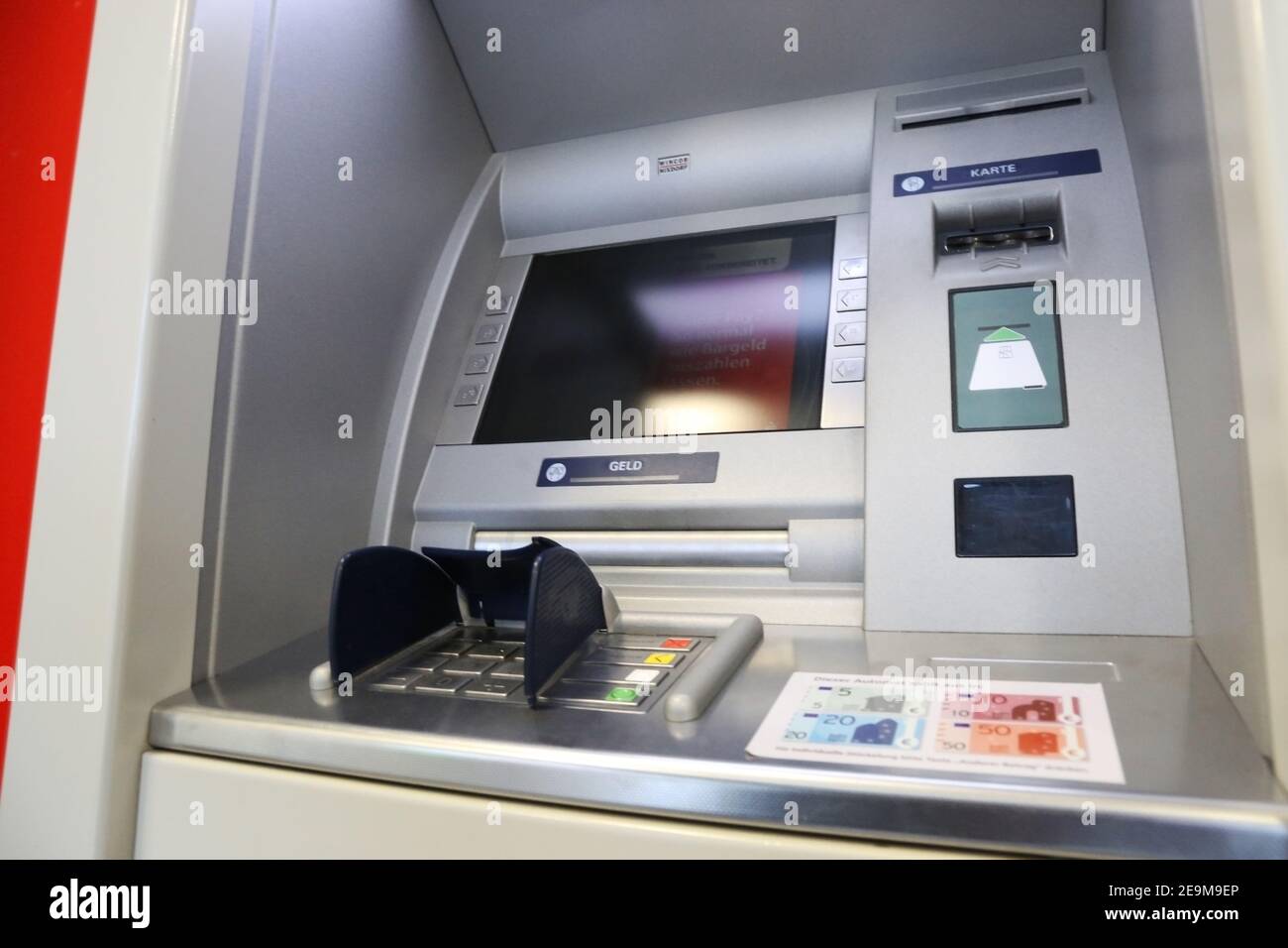 ATM in Germany Stock Photo - Alamy