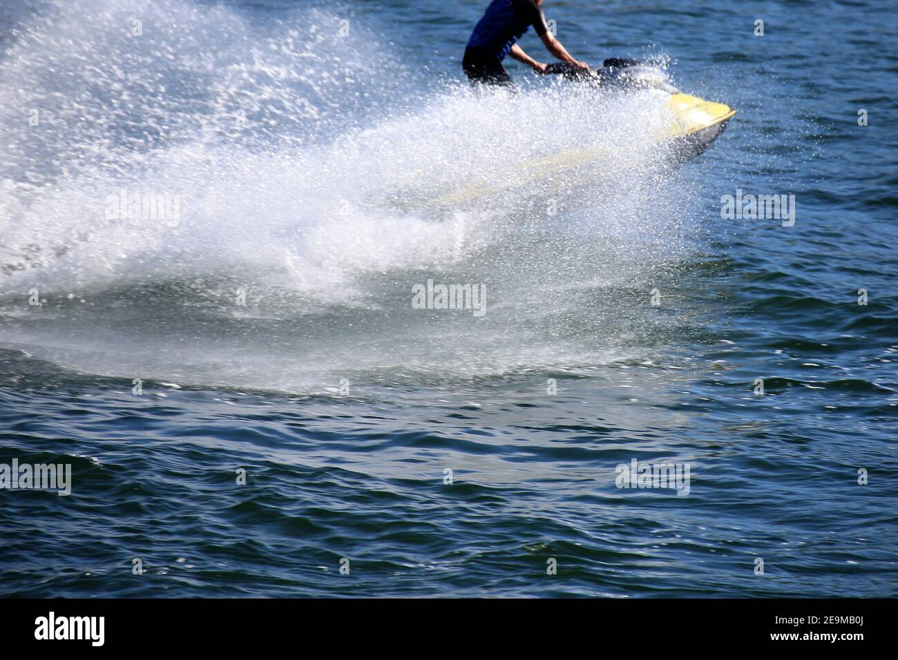Jet ski rider, close-up Stock Photo - Alamy