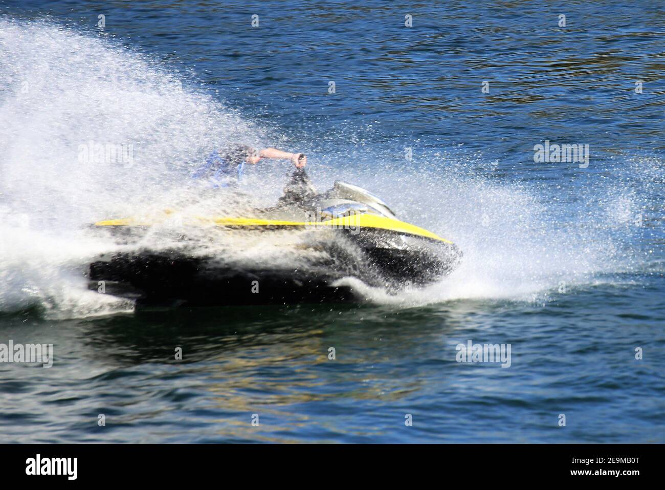 Jet ski rider, close-up Stock Photo - Alamy