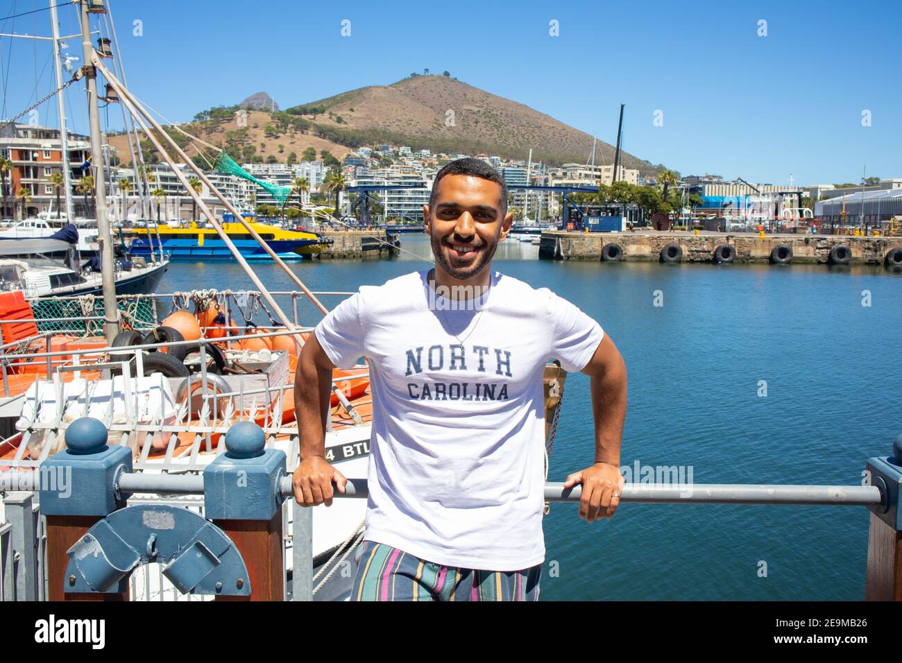 Waterfront- Cape Town, South Africa - 03-02-2021 Handsome South African ...