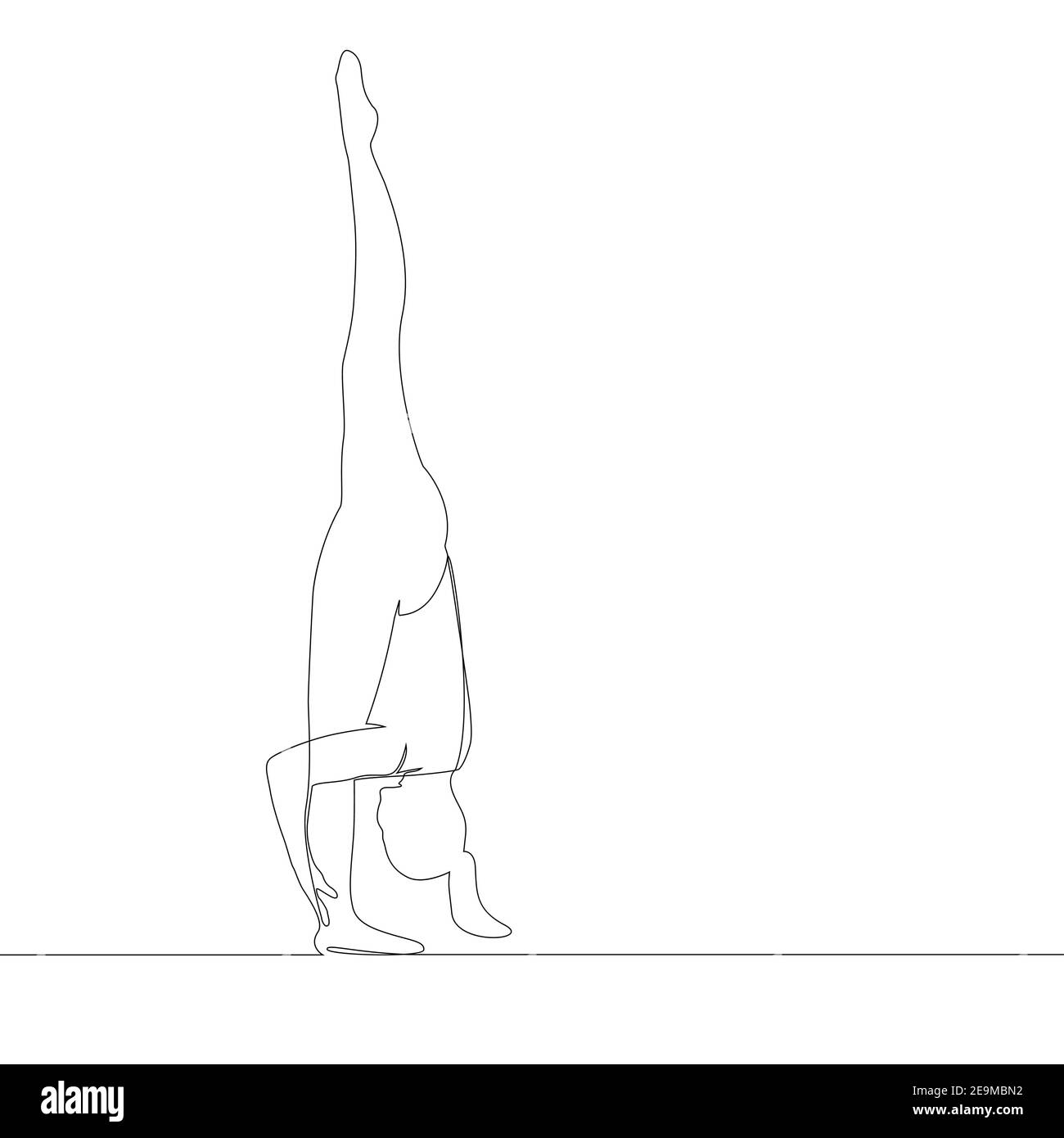 Lady Line Drawing High Resolution Stock Photography and Images - Alamy