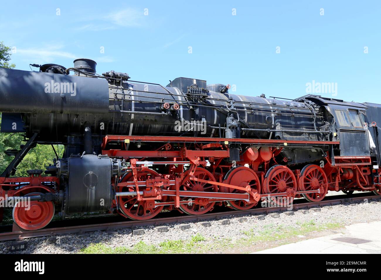 Historic steam locomotive from the 1940s Stock Photo - Alamy