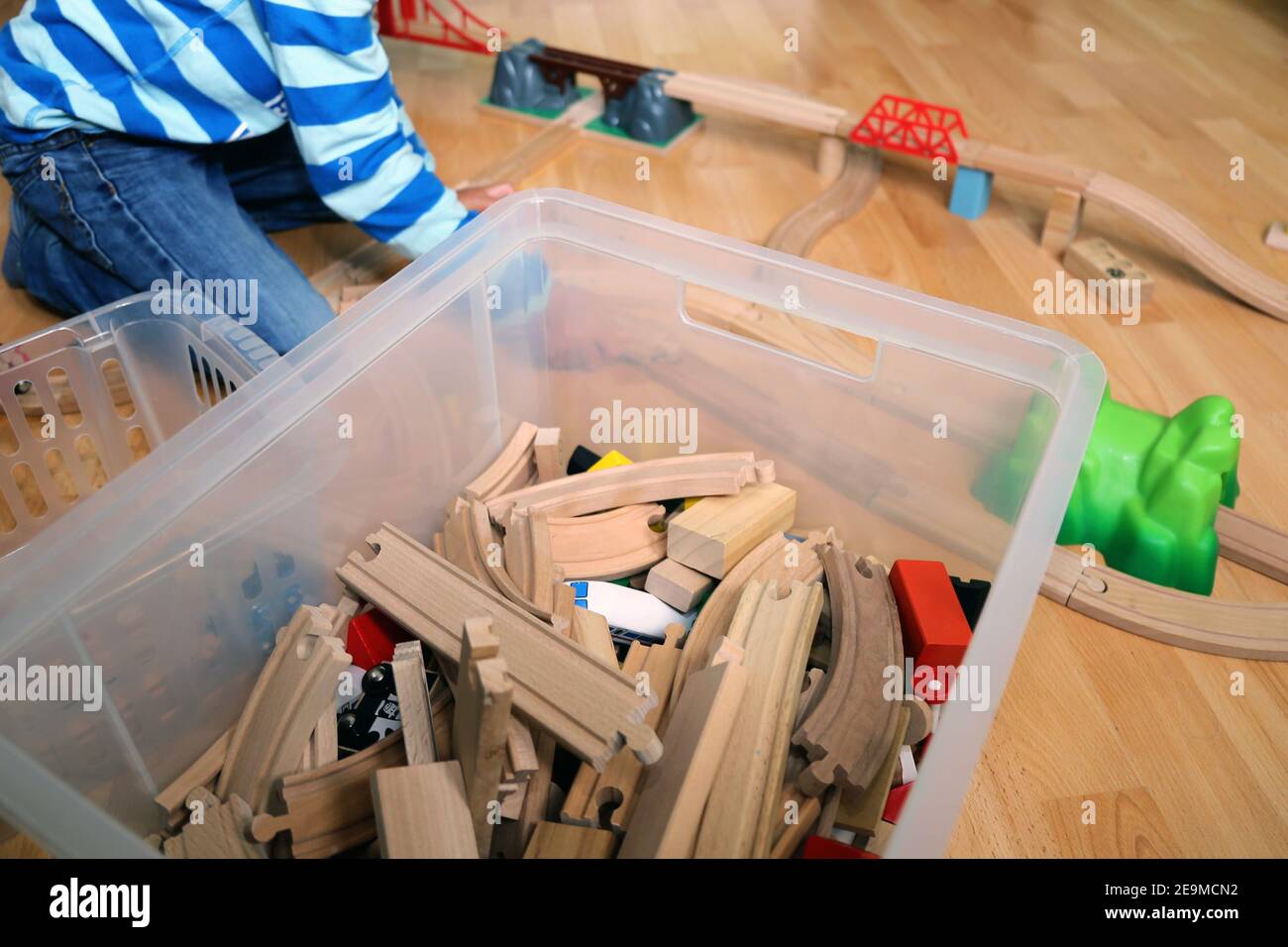 Symbol image: Child plays with educational toys (Logopedics, Ergo ...