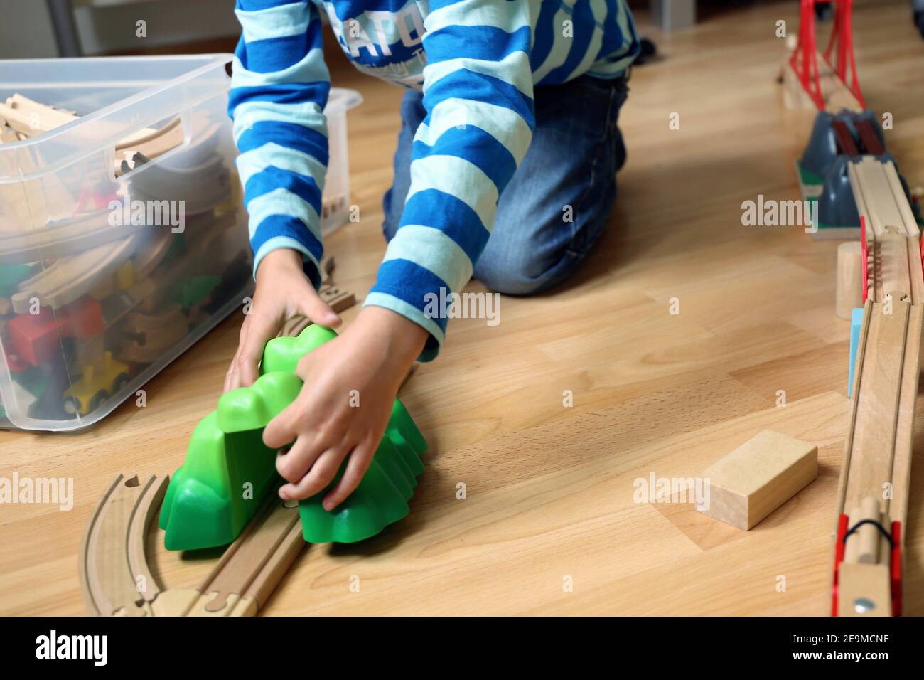 Symbol image: Child plays with educational toys (Logopedics, Ergo ...