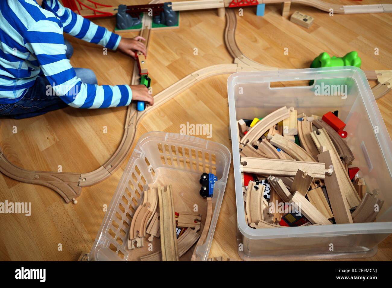 Symbol image: Child plays with educational toys (Logopedics, Ergo ...