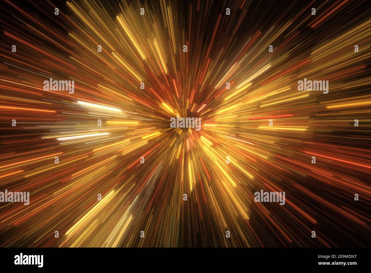 Glow color light particles explosion. 3D illustration Stock Photo - Alamy