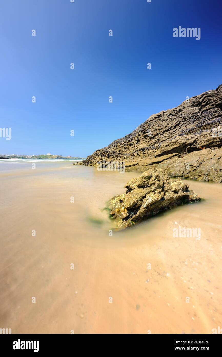 Porth beach cornwall hi-res stock photography and images - Alamy