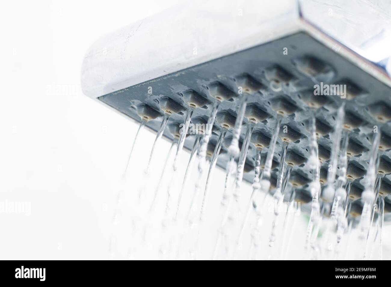 Jets of water from the shower head Stock Photo - Alamy