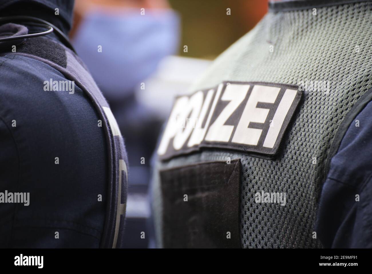 Symbol image Police Germany Stock Photo - Alamy