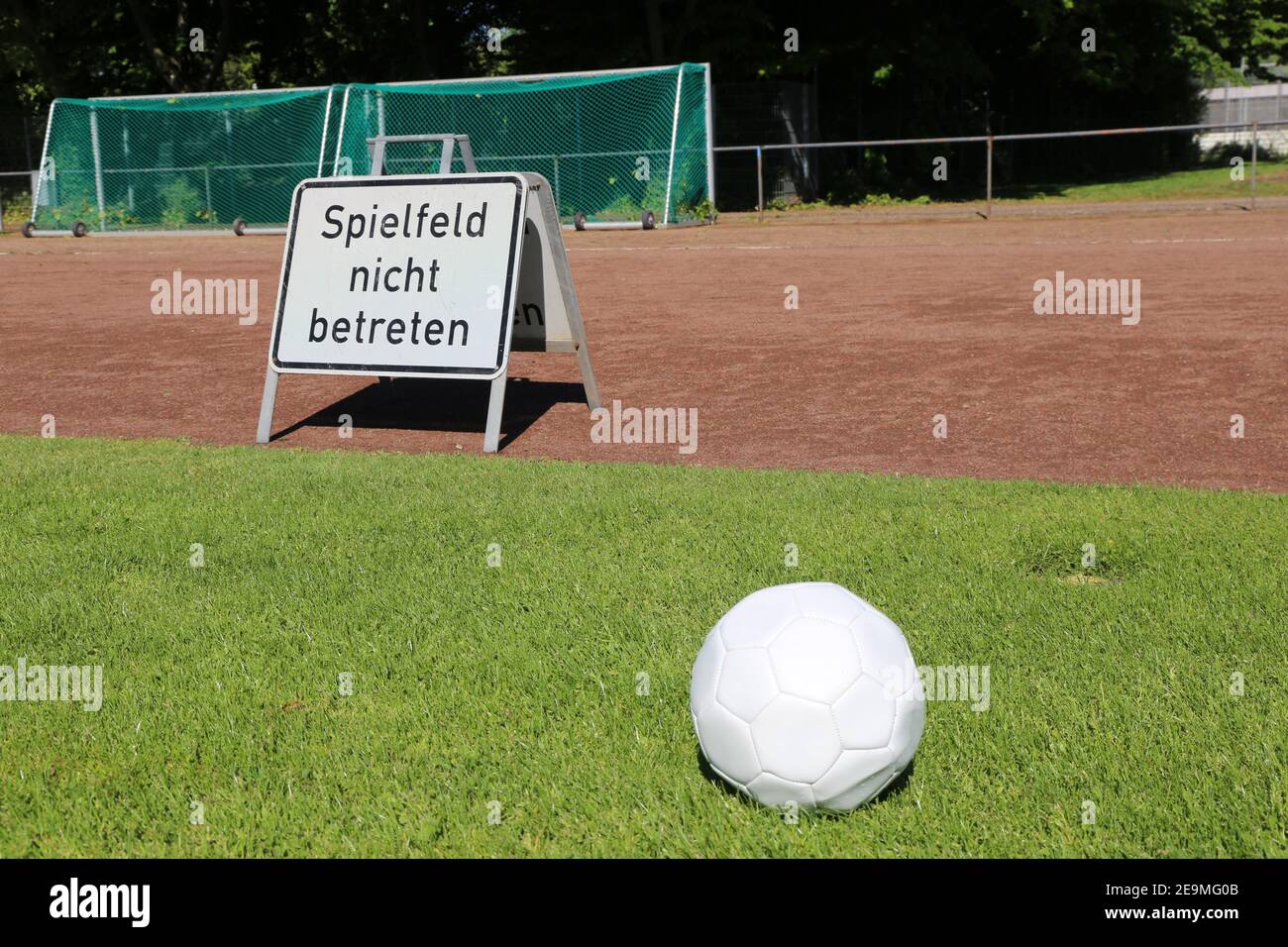 Football cancelled sign hi-res stock photography and images - Alamy