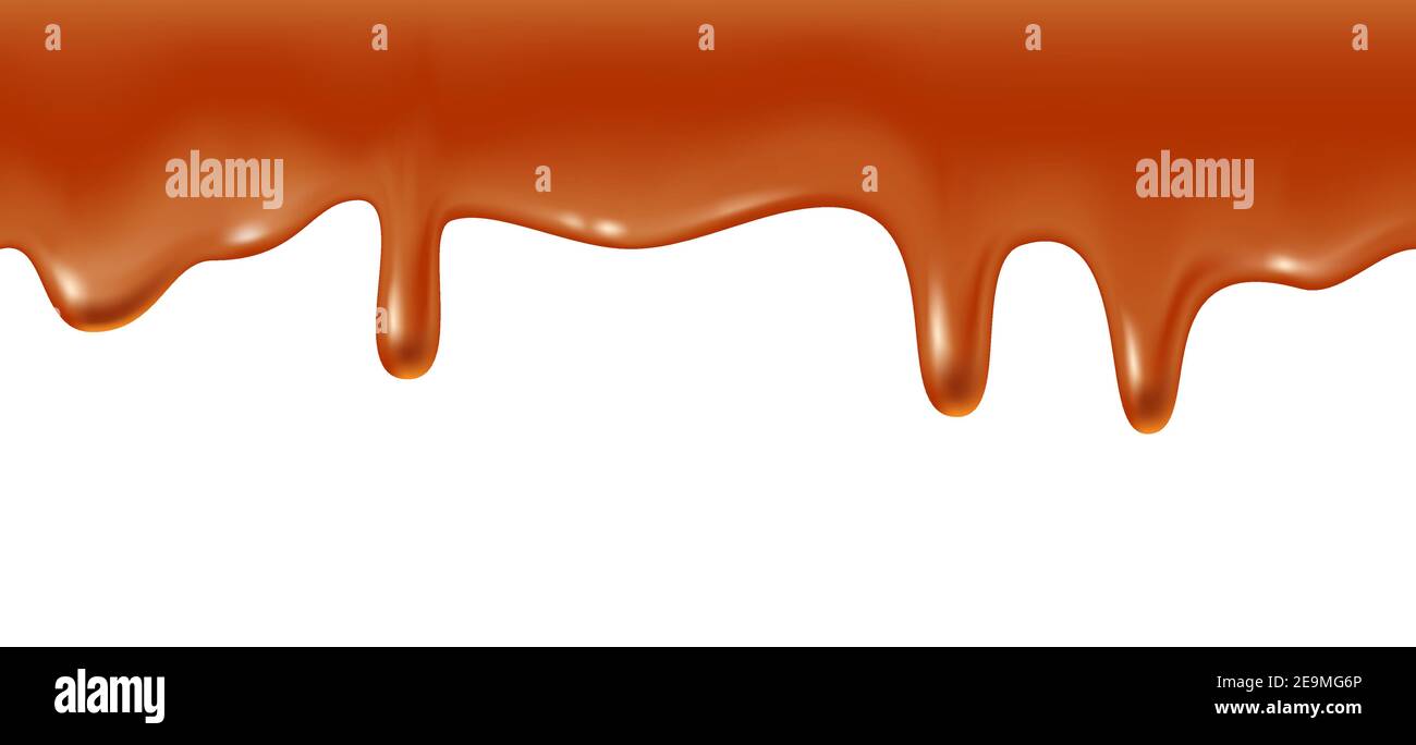 Melted Caramel Illustration