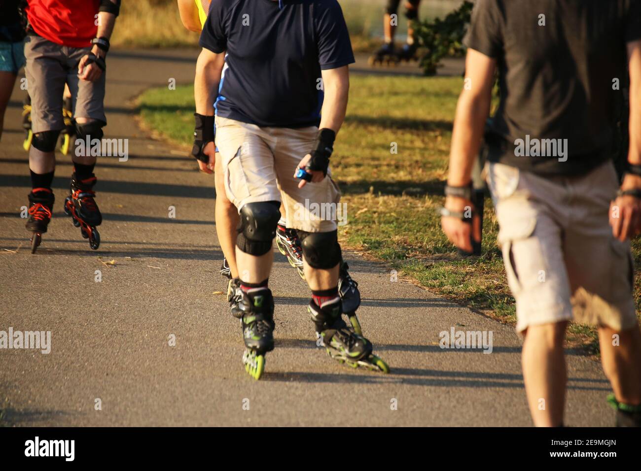 Roller blader hi-res stock photography and images - Alamy
