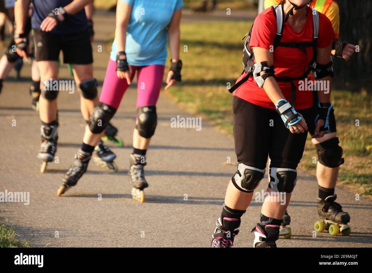 Roller blader hi-res stock photography and images - Alamy