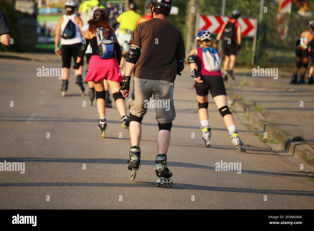 Roller blader hi-res stock photography and images - Alamy