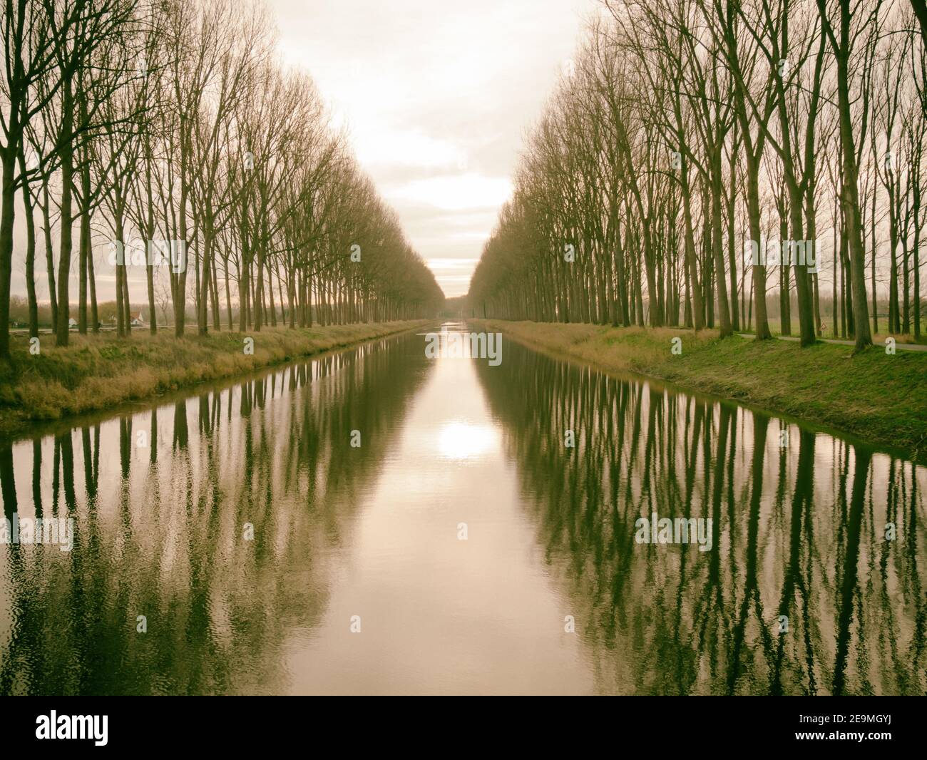 Beautiful riverscape in village hi-res stock photography and images - Alamy