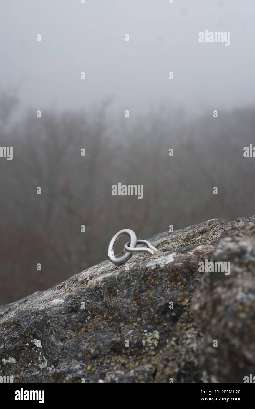 Safe Ring for Climbing Stock Photo - Alamy