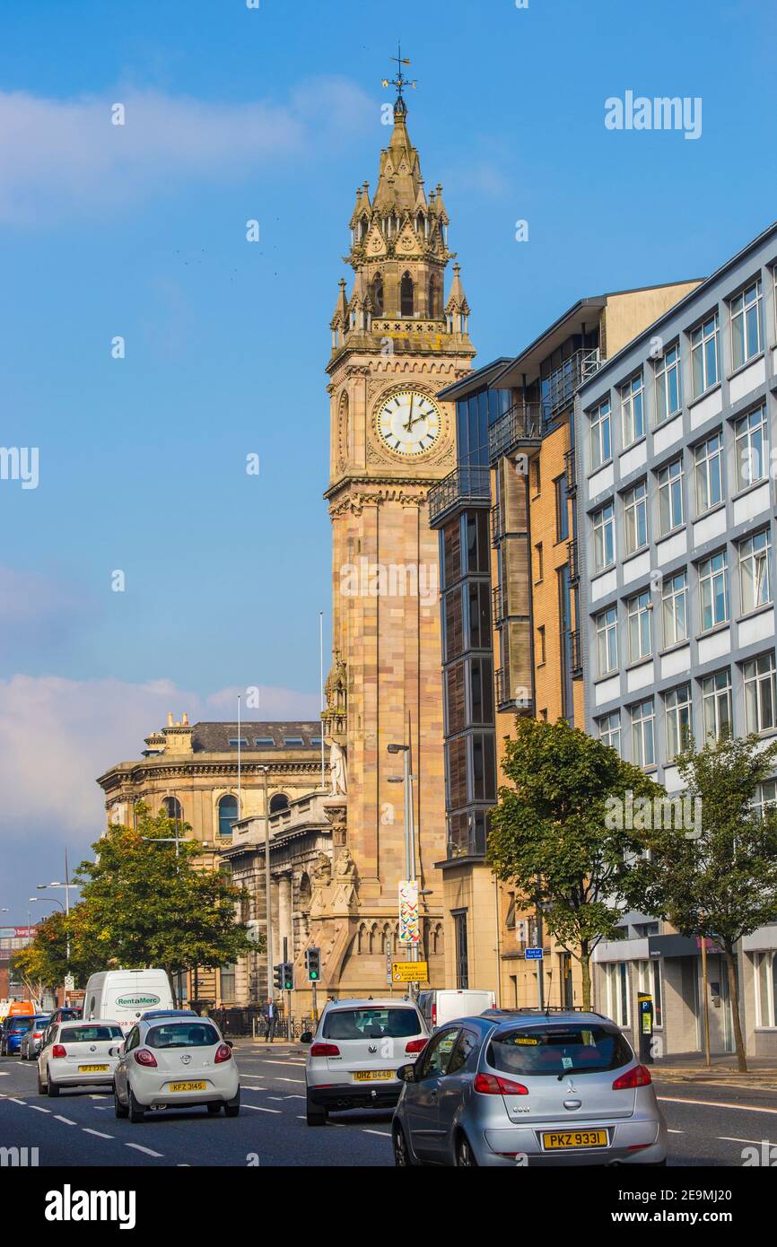 Gothic style memorial clock hi-res stock photography and images - Alamy