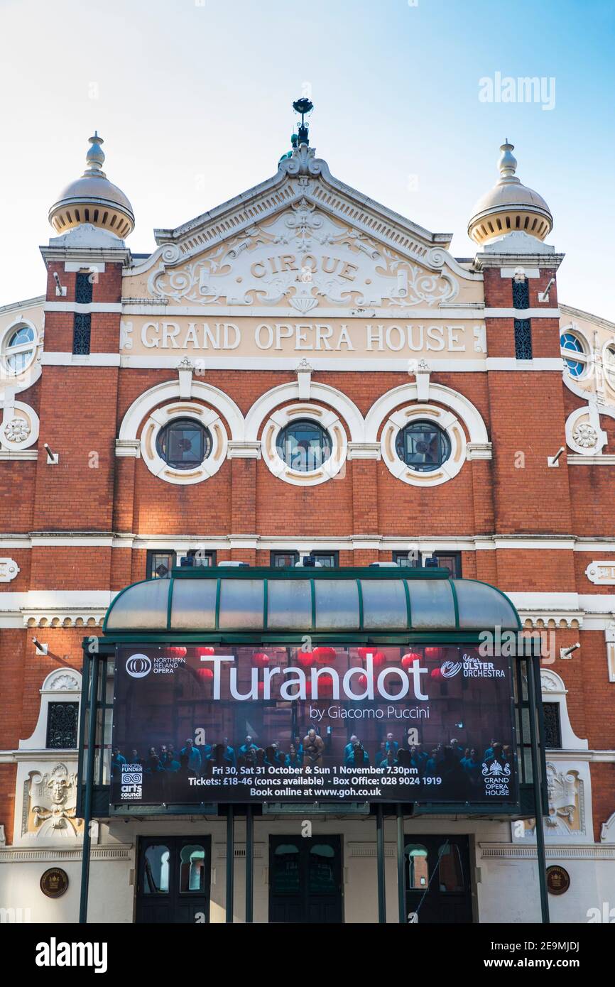 Belfast opera house hi-res stock photography and images - Alamy