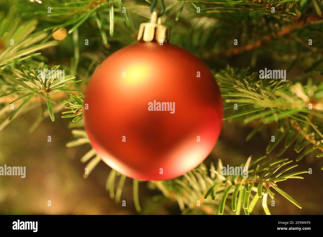Christmas tree balls as Christmas motive Stock Photo - Alamy