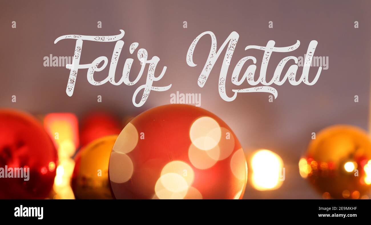 Feliz natal hi-res stock photography and images - Alamy