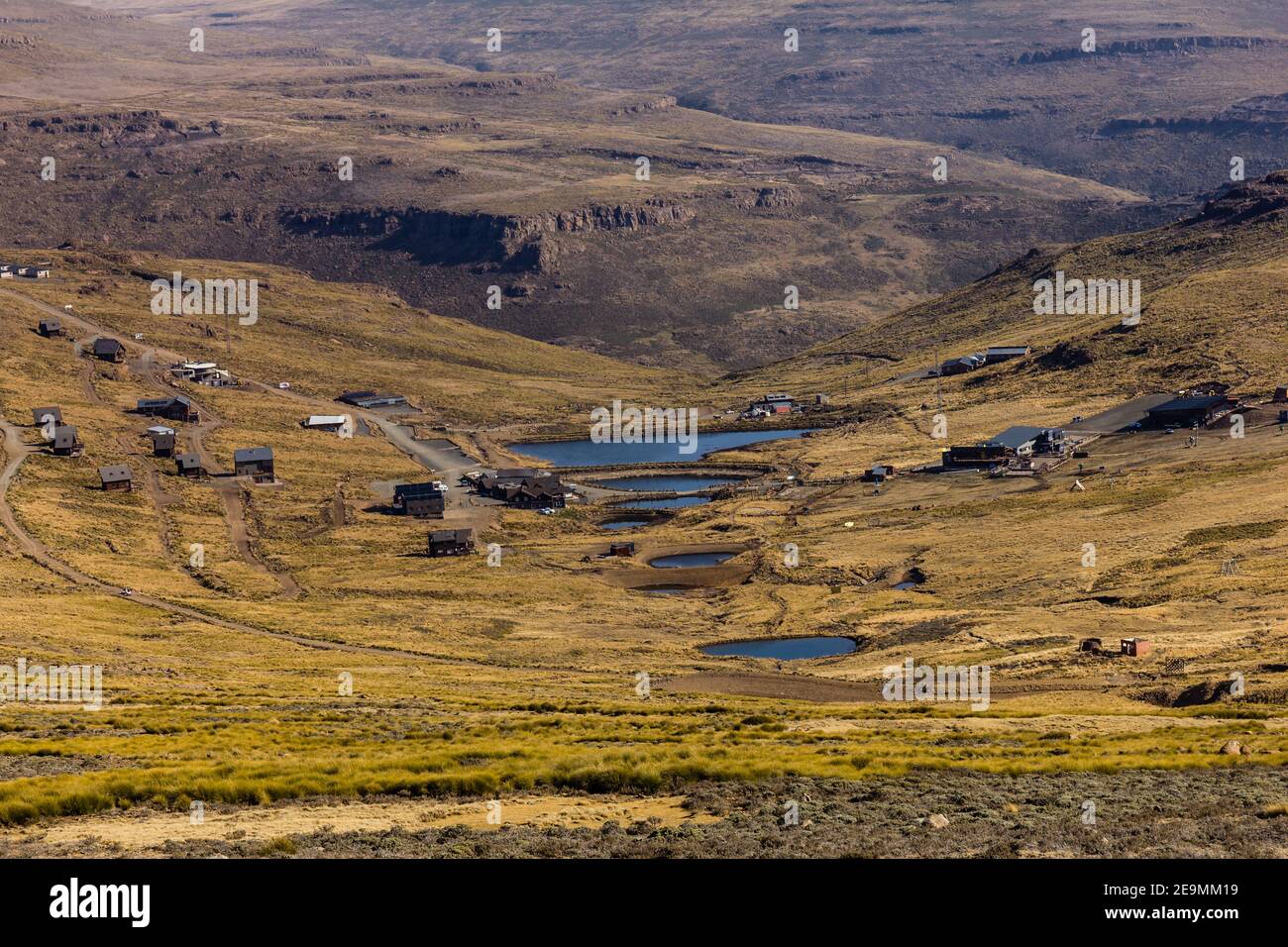 Mountainous landscape, Kingdom of Lesotho, Africa Stock Photo - Alamy