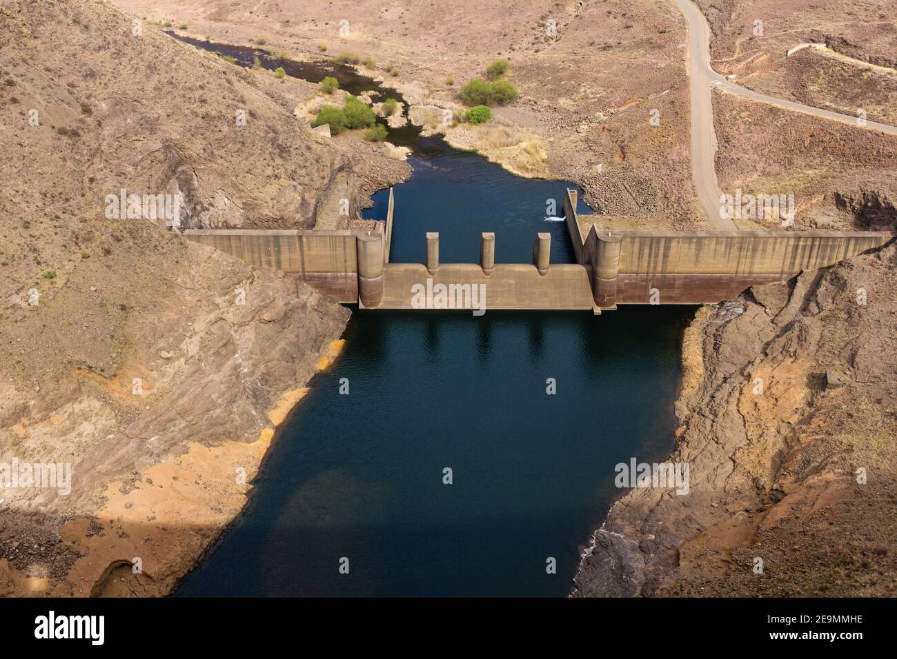 Katse Dam, Kingdom of Lesotho, Africa Stock Photo - Alamy