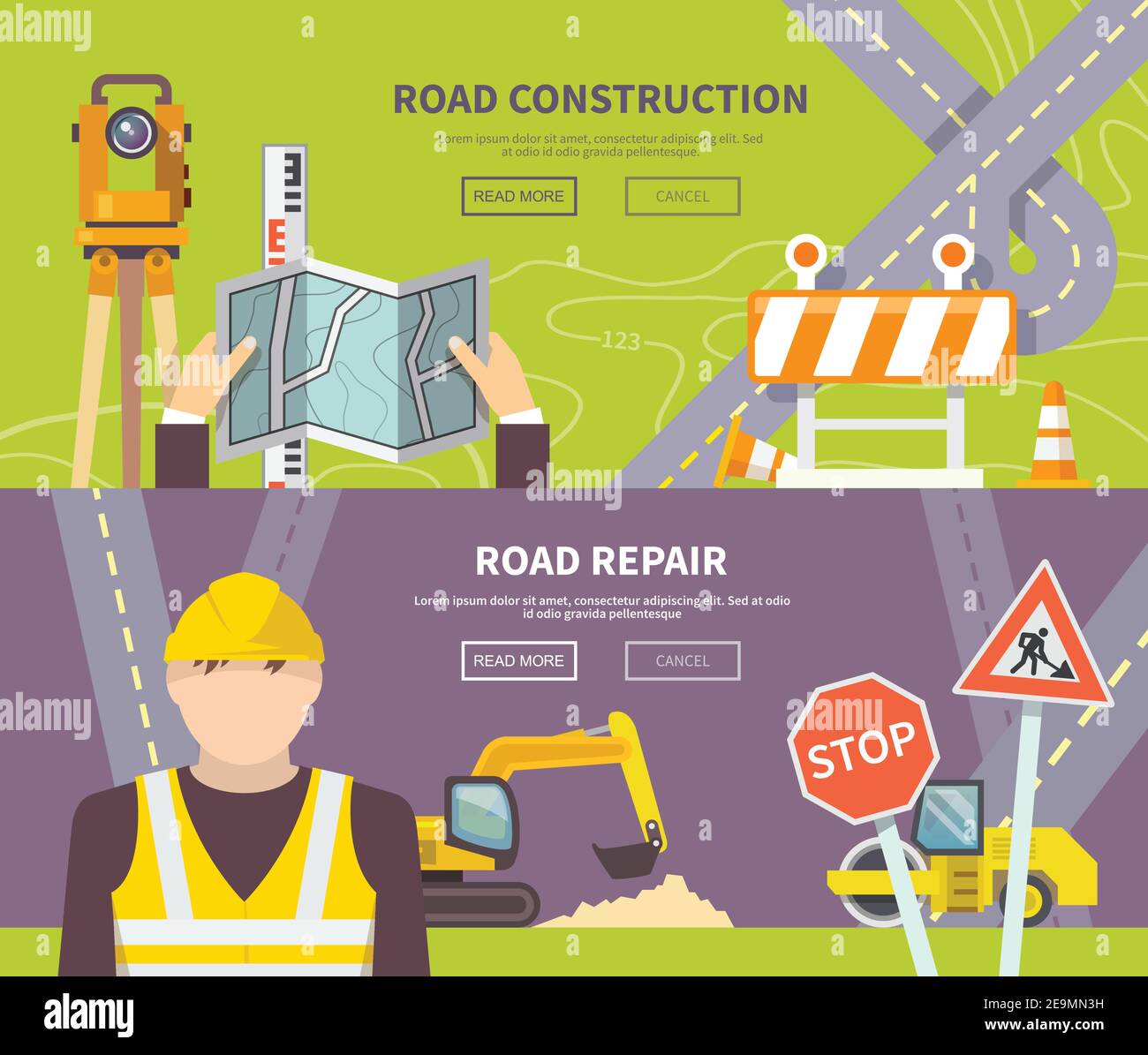 Built works Stock Vector Images - Alamy