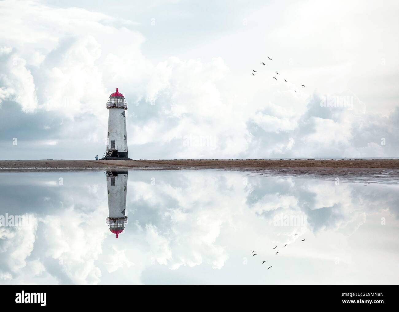 Clouds reflect on water hi-res stock photography and images - Alamy