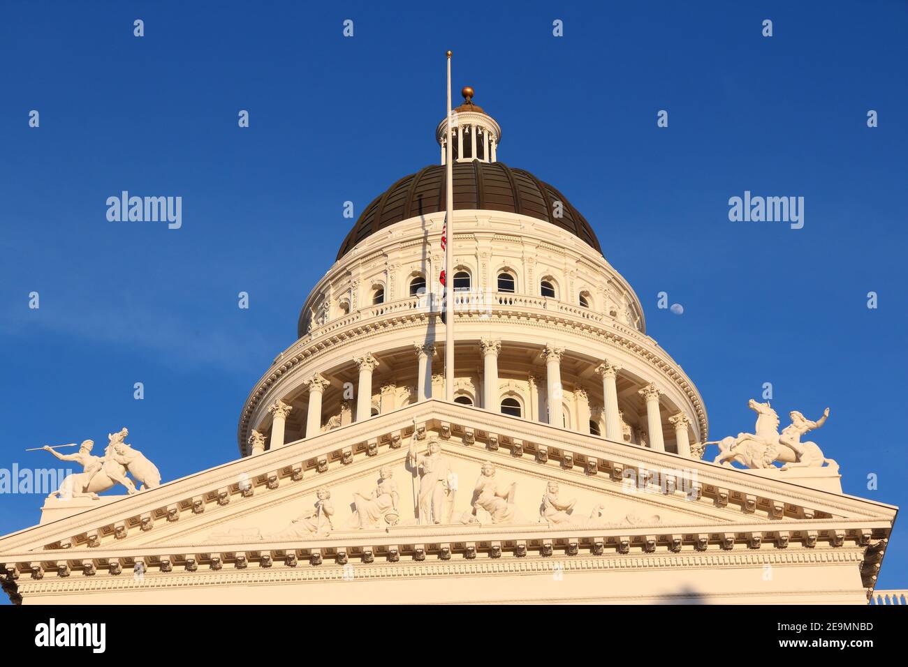 California State Capitol building in Sacramento, United States Stock ...